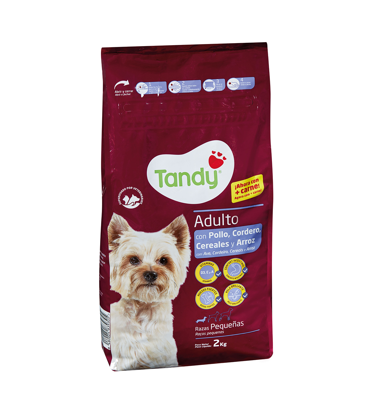 Comprar COMIDA TANDY PERRO RAZA PEQUEÑA 2 KG | Alimentos para perros en ...