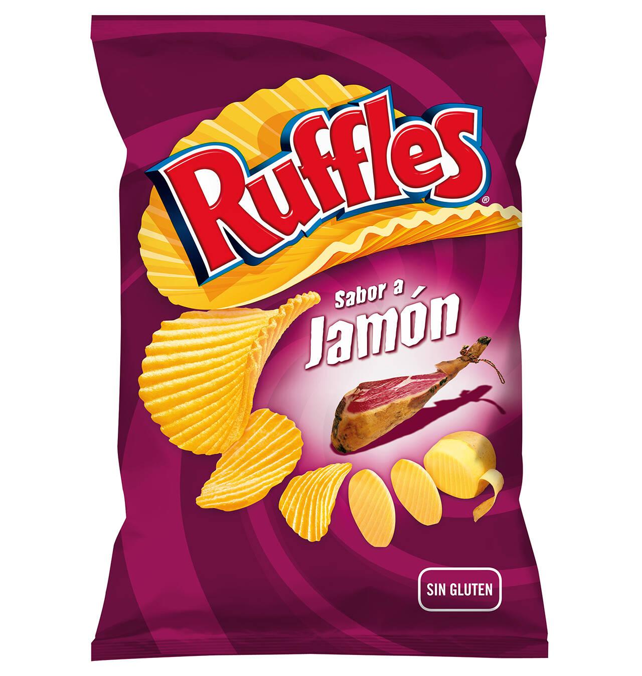 Comprar PATATAS RUFFLES JAMÓN 45 G | PATATAS RUFFLES JAMÓN 45 G en ...