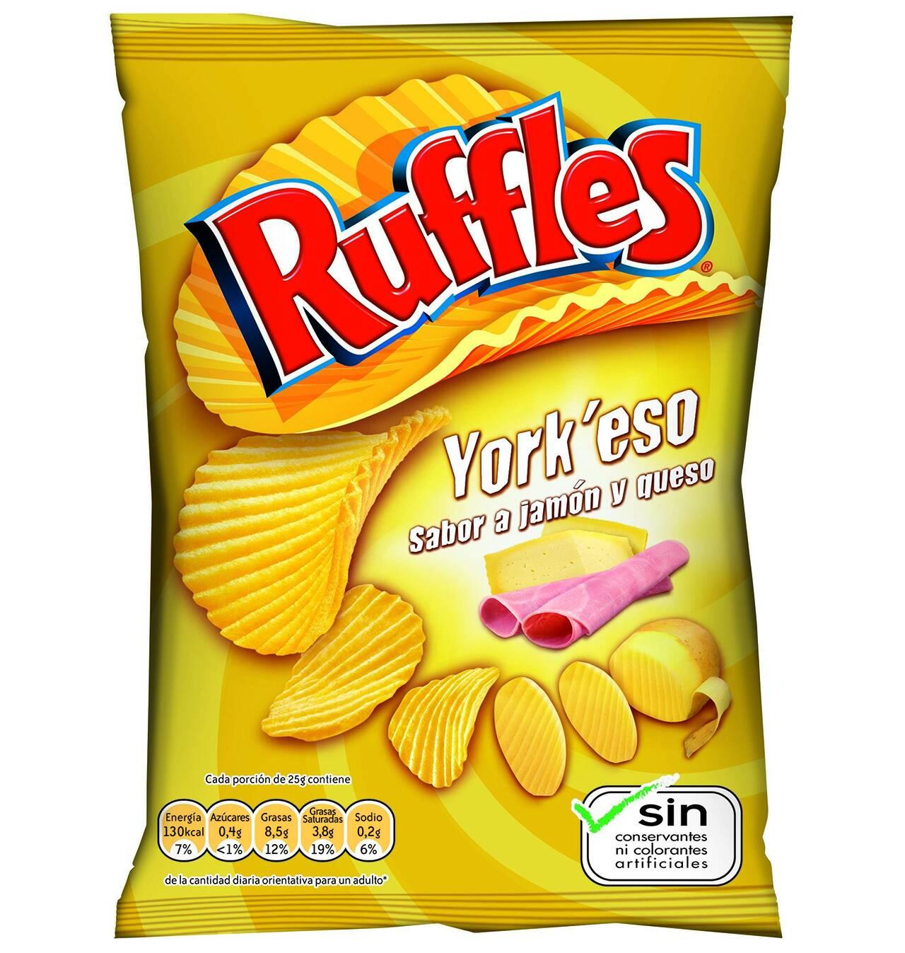 Comprar PATATES RUFFLES YORKESO ONDULADES 150 G | Patates fregides i ...
