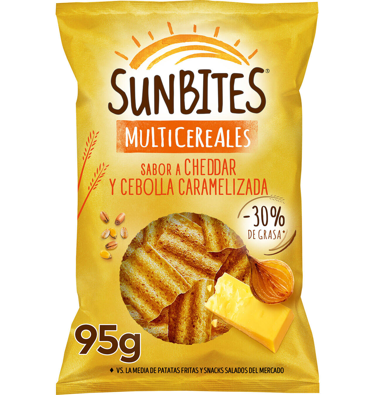 Comprar SNACKS SUNBITES CHEDDAR-CEBA 95 G | SNACKS SUNBITES CHEDDAR ...