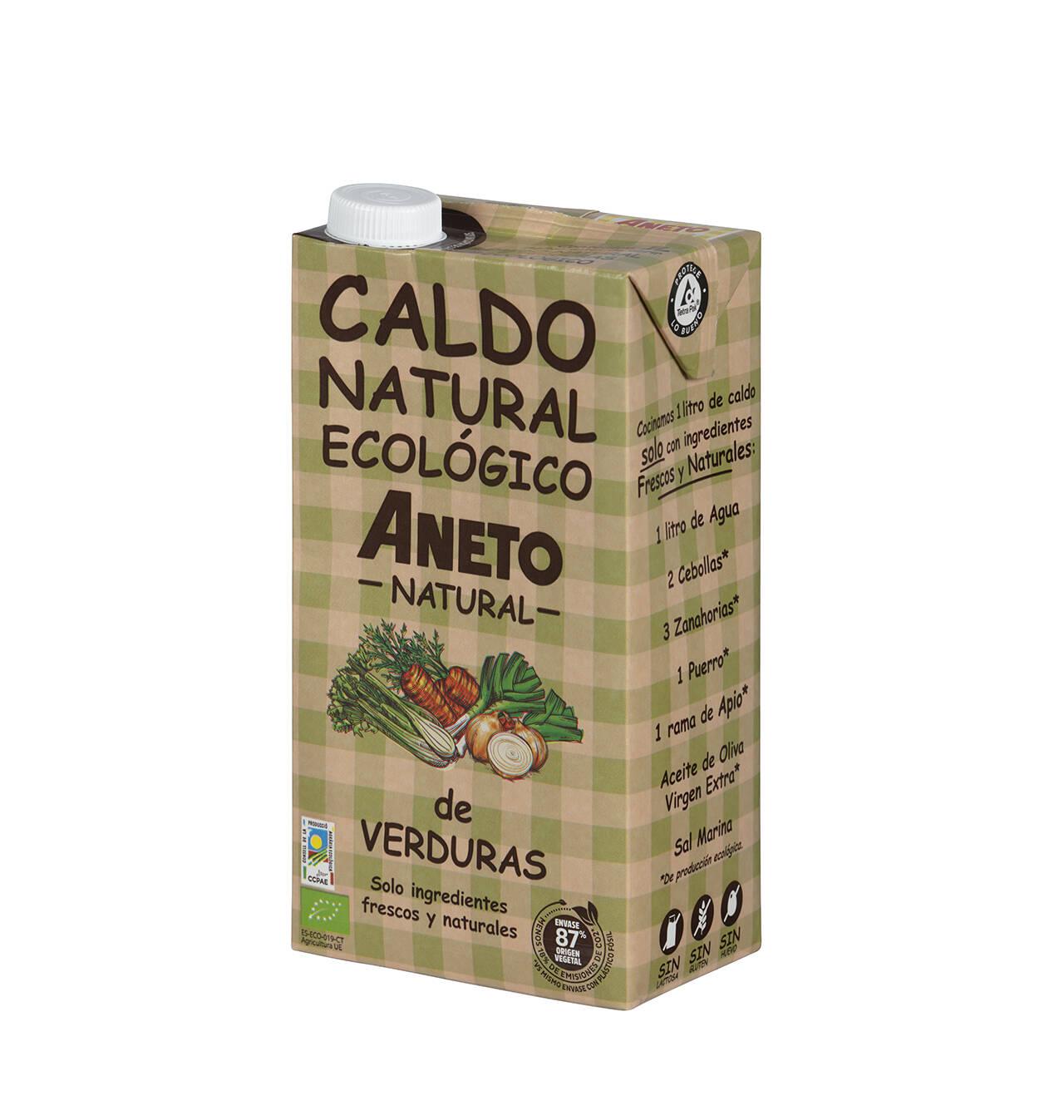 Comprar CALDO ANETO VERDURAS ECOLÓGICO 1L | CALDO ANETO VERDURAS ...
