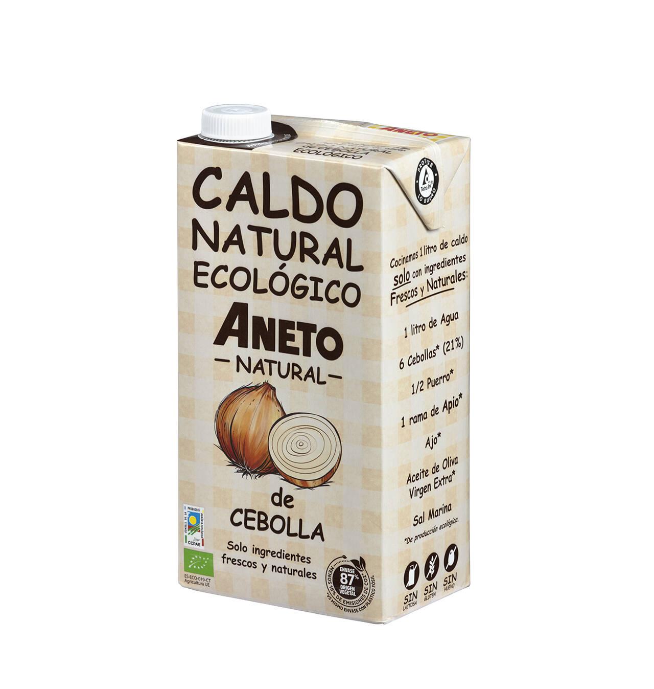 Comprar CALDO ANETO CEBOLLA ECOLÓGICO 1L | CALDO ANETO CEBOLLA ...