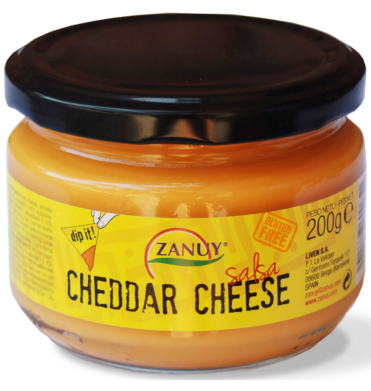 Comprar SALSA ZANUY CHEDDAR CHEESE 200 G | SALSA ZANUY CHEDDAR CHEESE ...
