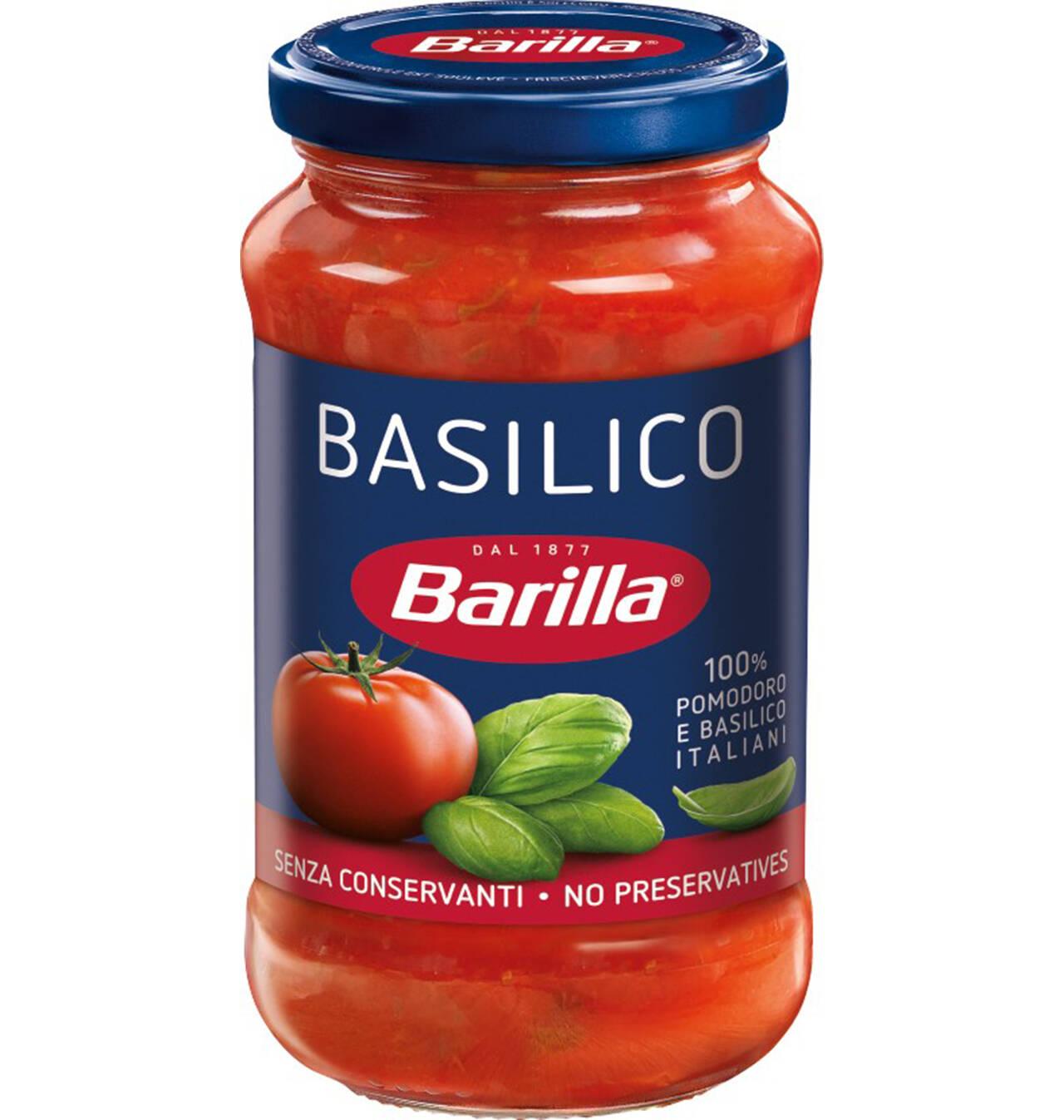 Comprar SALSA BARILLA BASILICO 400 G | Sal, salsas y especias en Condisline