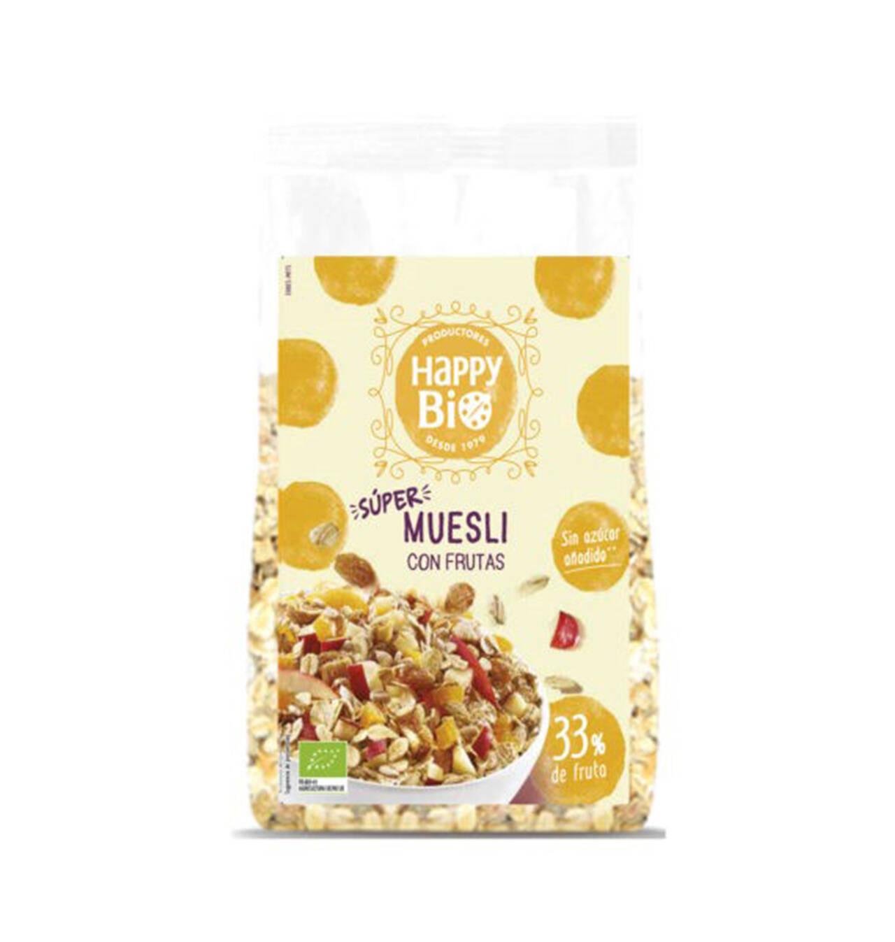 Comprar MUESLI HAPPY BIO AMB FRUITES 375 G | MUESLI HAPPY BIO AMB ...
