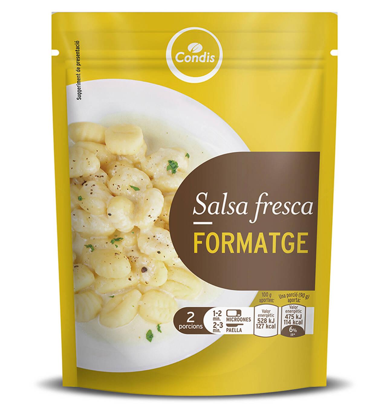 Comprar SALSA FRESCA CONDIS 4 QUESOS 180 G | SALSA FRESCA CONDIS 4 ...