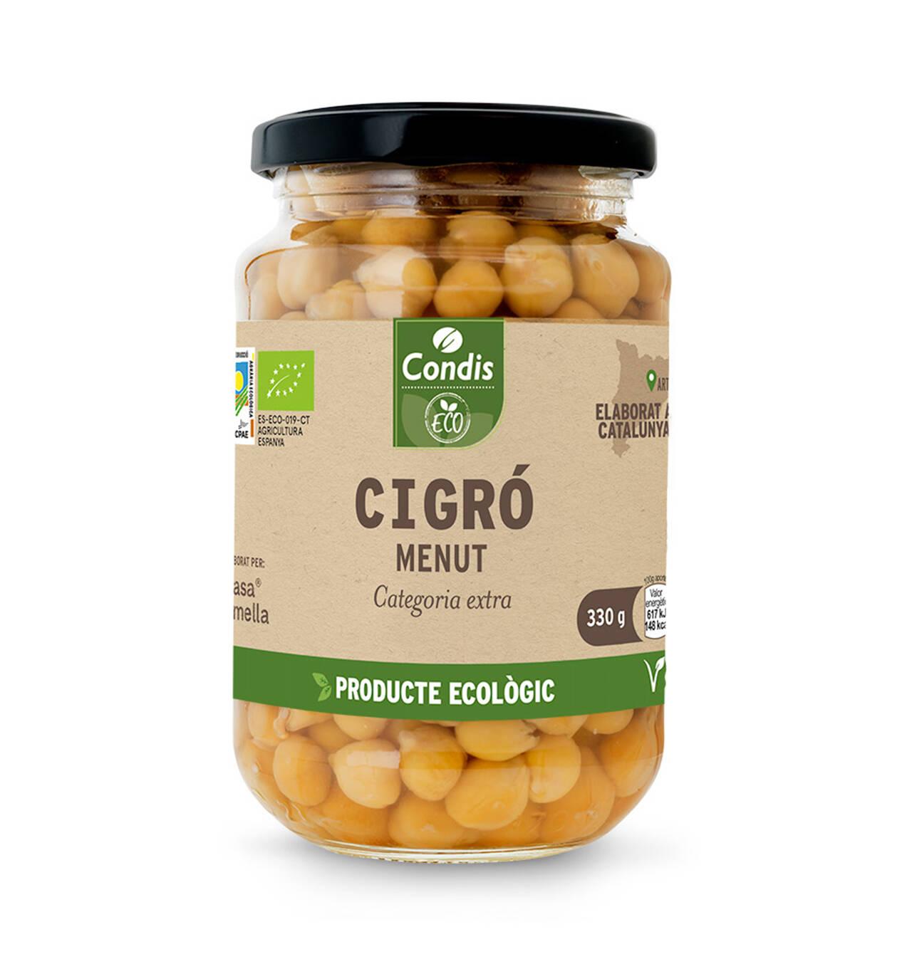 Comprar GARBANZOS CONDIS ECO COCIDOS 330 G | Conservas vegetales en ...
