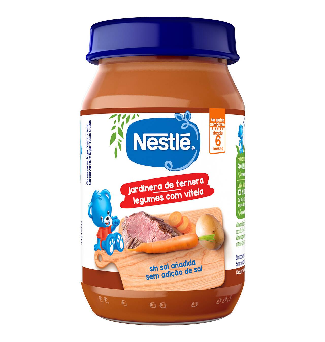 Comprar TARRITO NESTLE JARDINERA DE TERNERA 190 G | Potitos y platos ...
