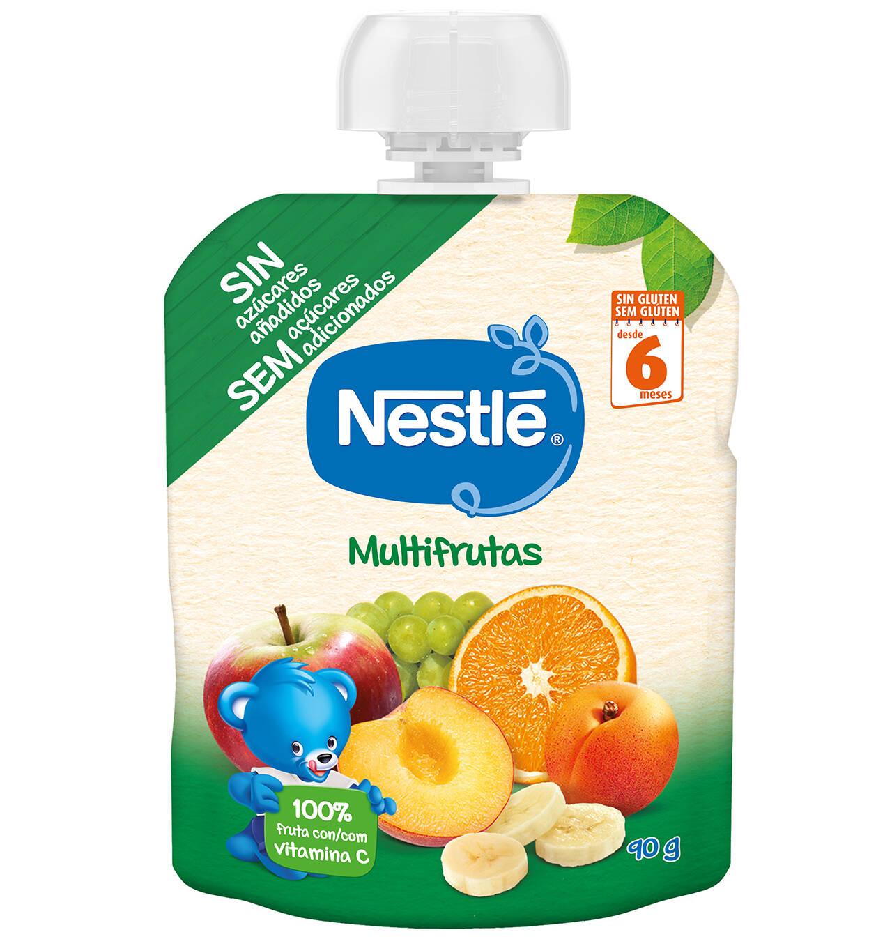 Comprar BOLSITA NESTLÉ MULTIFRUTAS 90 G | Potitos y platos infantiles ...