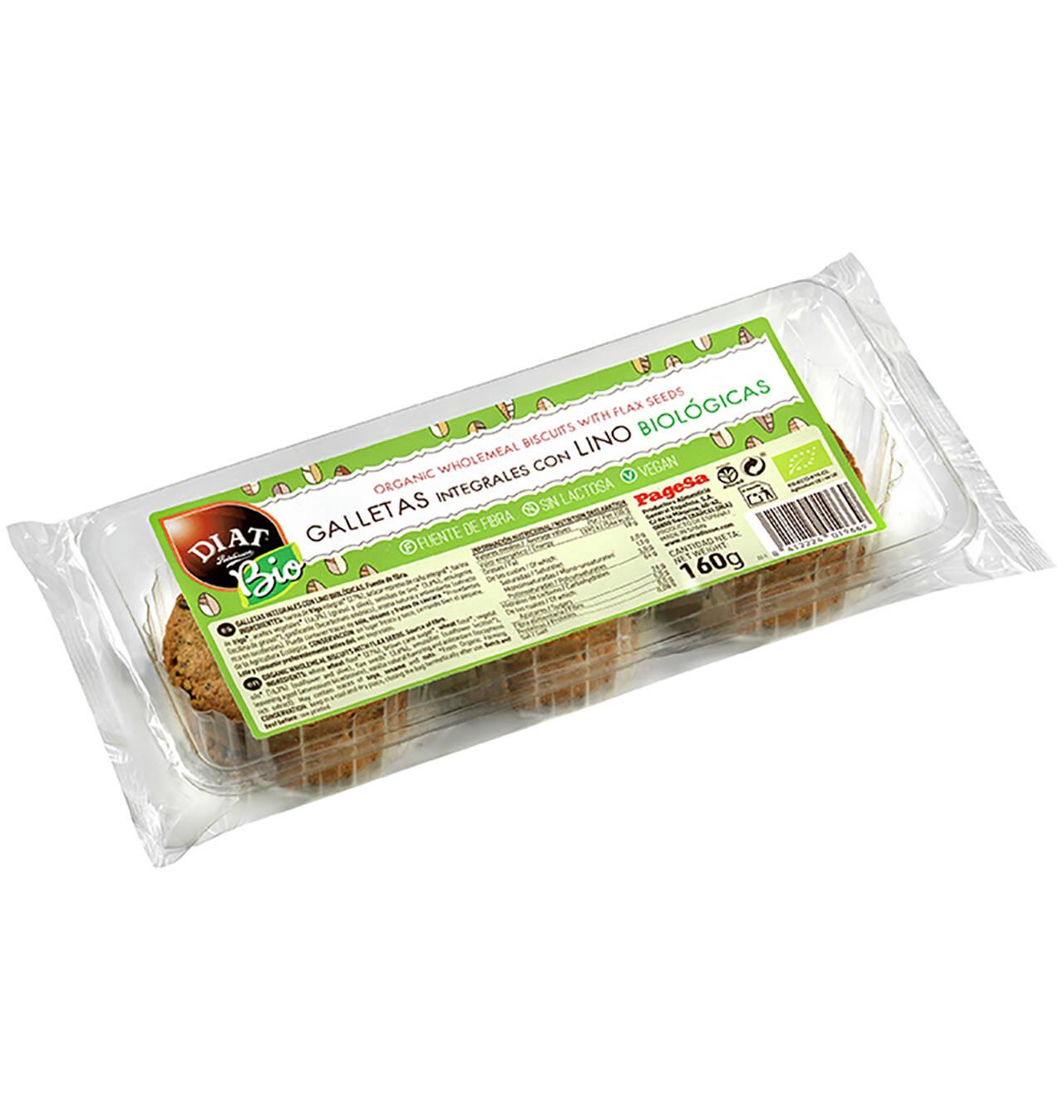 Comprar GALLETAS DIAT RÁDISSON CON LINO 160 G | GALLETAS DIAT RÁDISSON ...