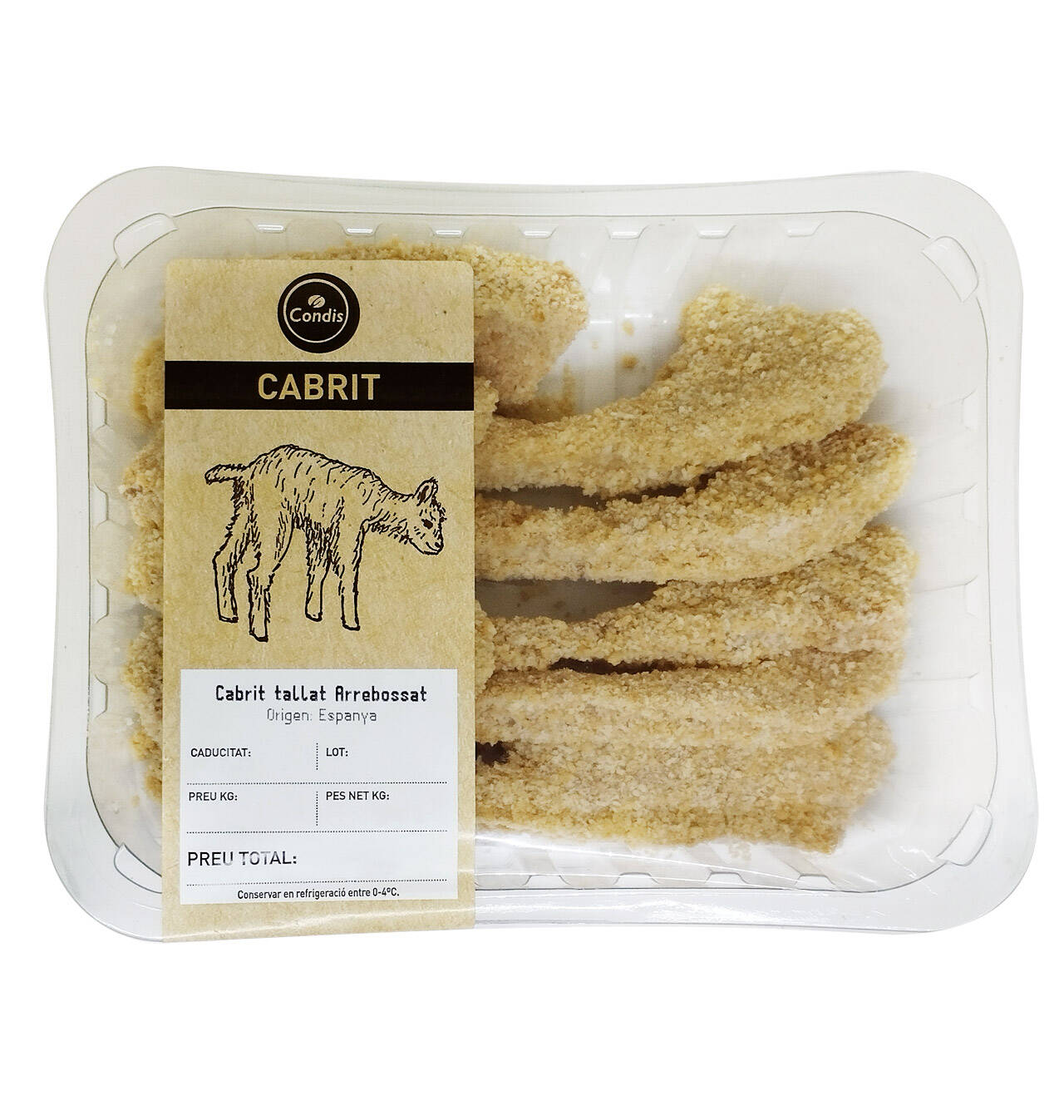 Comprar CABRIT TALLAT ARREBOSSAT 250G APROX. | CABRIT TALLAT ARREBOSSAT ...