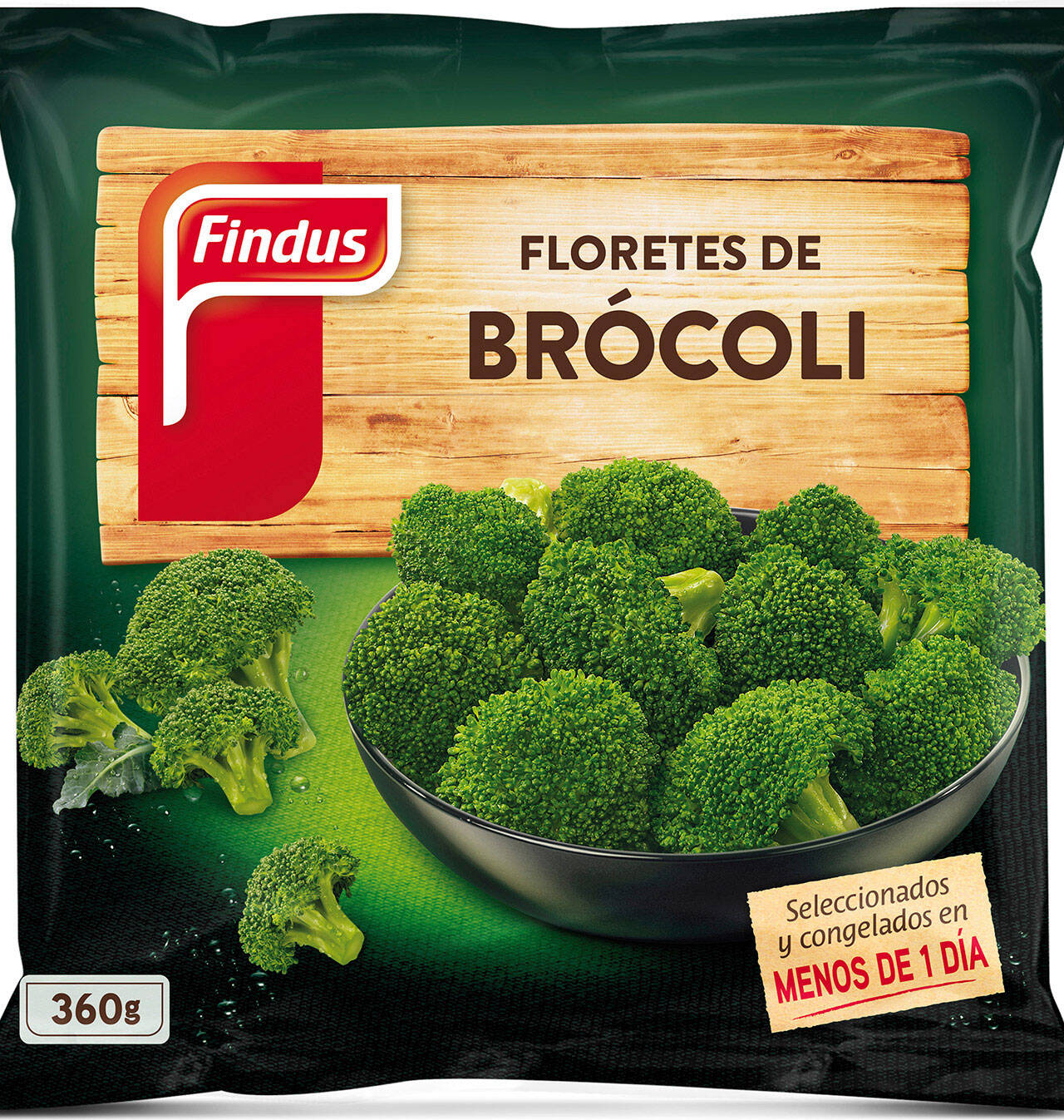 Comprar BRÓCOLI FINDUS 360 G | Verdura congelada en Condisline