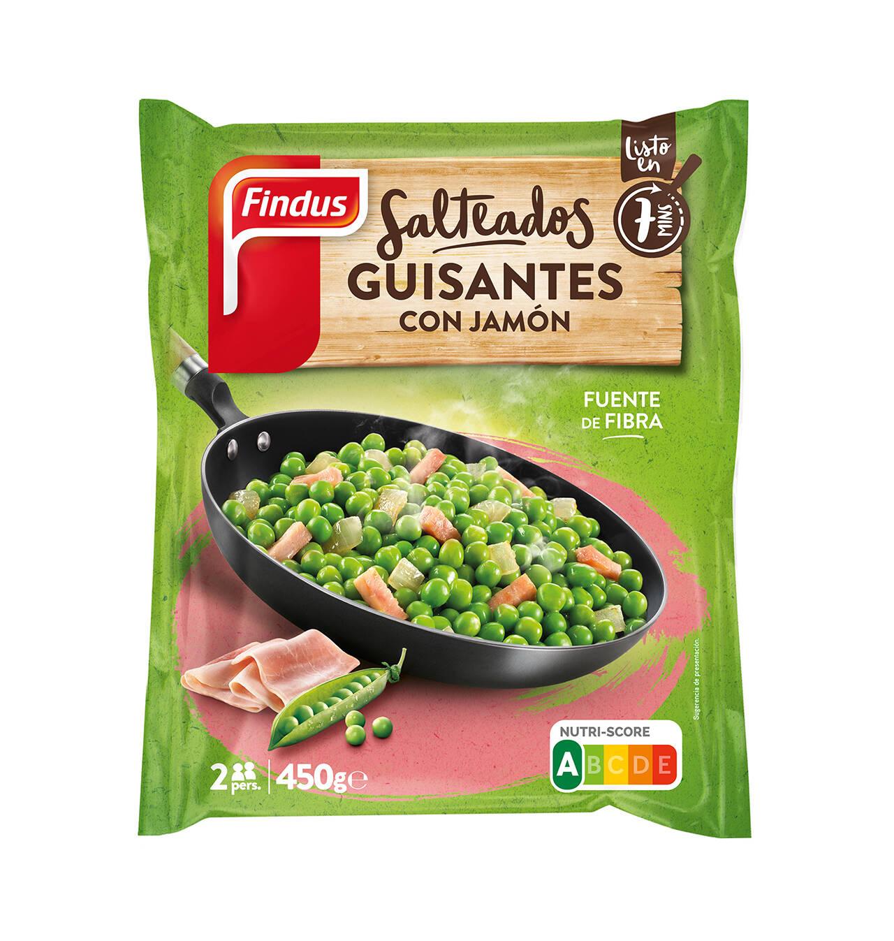 Comprar GUISANTES FINDUS CON JAMÓN 450 G | GUISANTES FINDUS CON JAMÓN ...