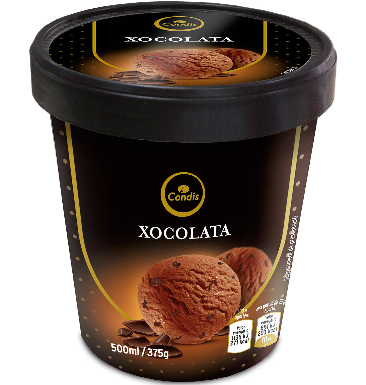 Comprar HELADO CONDIS CHOCOLATE 375 G | HELADO CONDIS CHOCOLATE 375 G ...