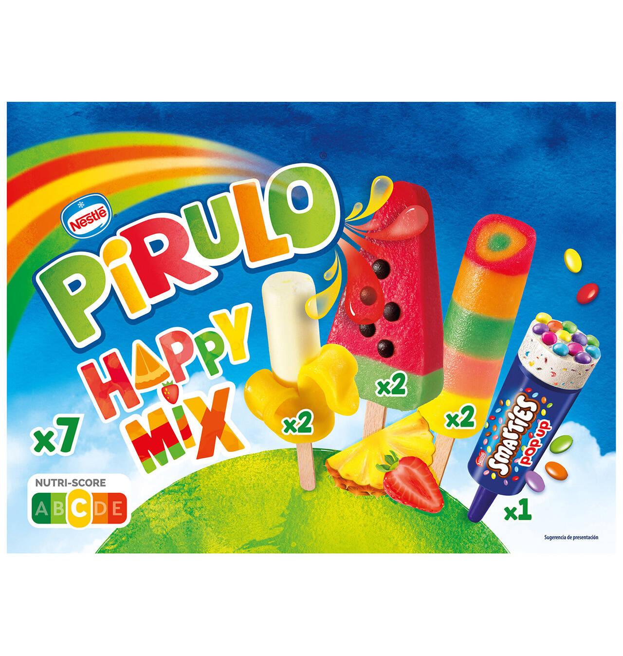 Comprar HELADO NESTLÉ PIRULO HAPPY MIX 7 UNIDADES | HELADO NESTLÉ ...