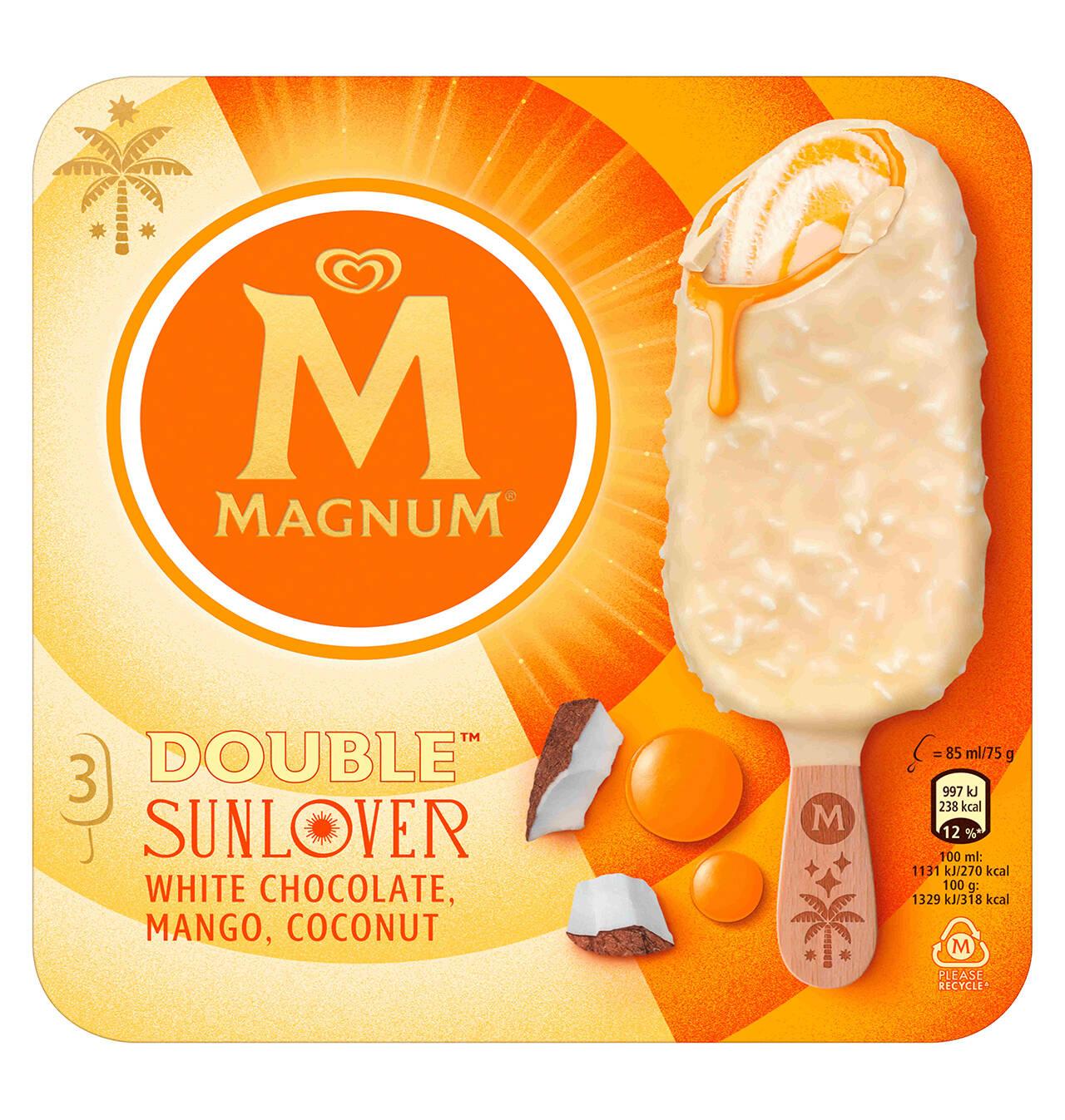 Comprar HELADO MAGNUM DOUBLE SUNLOVE 3 UNIDADES | HELADO MAGNUM DOUBLE ...