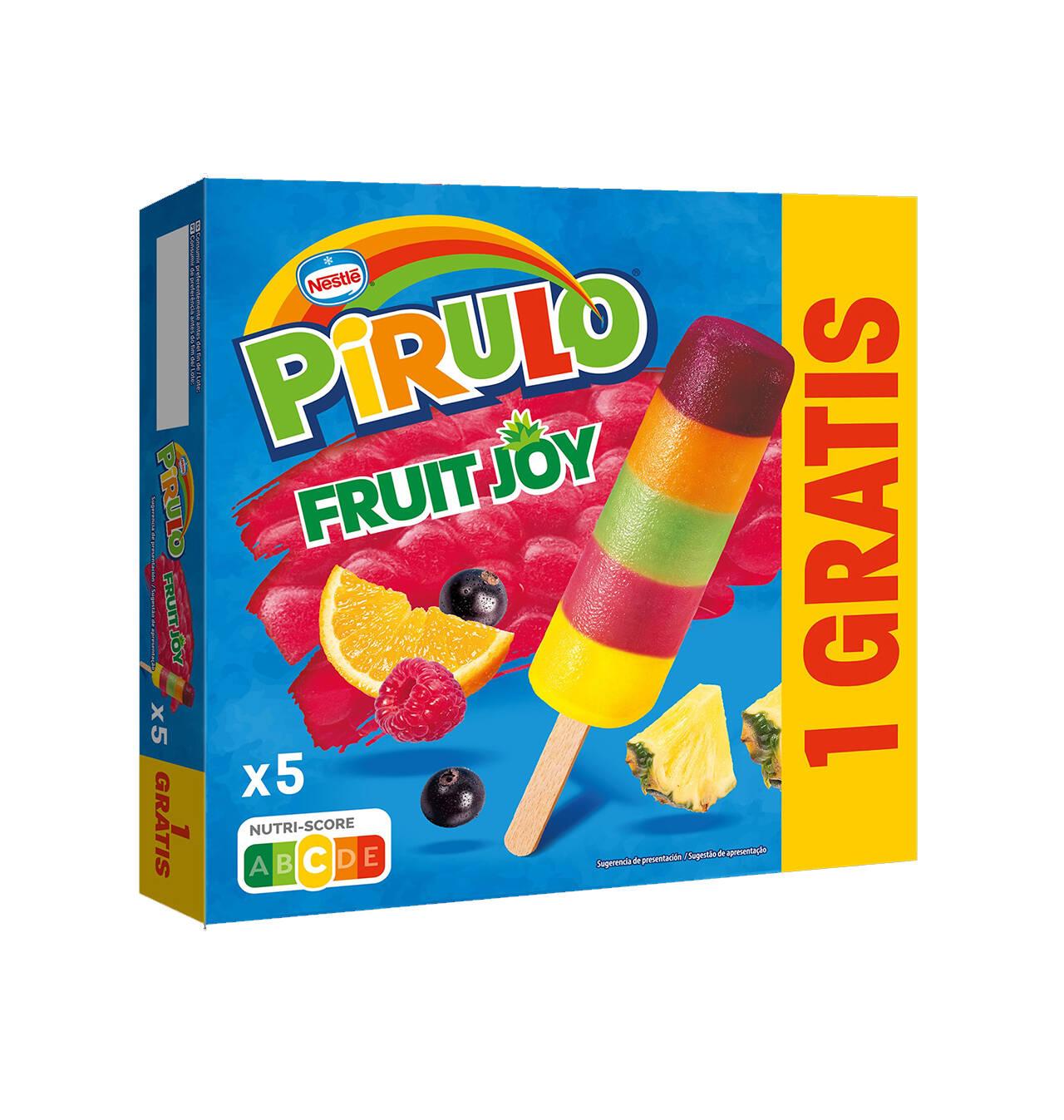 Comprar HELADO PIRULO FRUIT JOY 5+1 325 G | Helados en Condisline