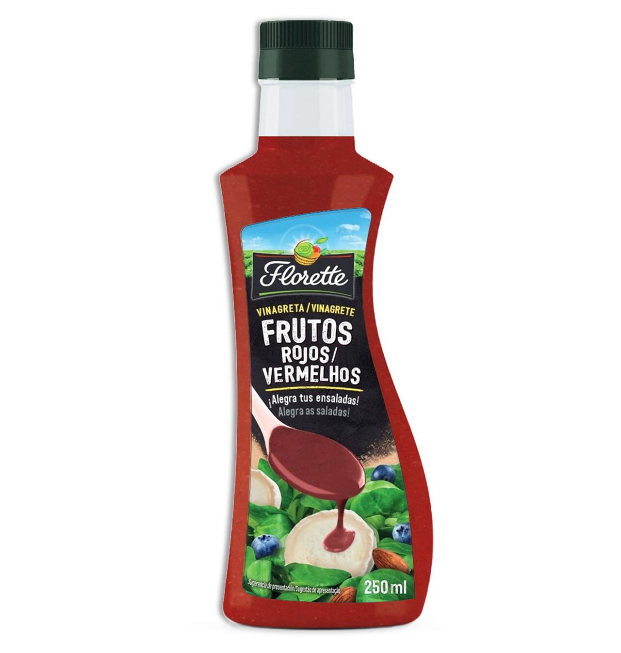 Comprar SALSA FLORETTE FRUTOS ROJOS 250 ML | Aceite y vinagre en Condisline