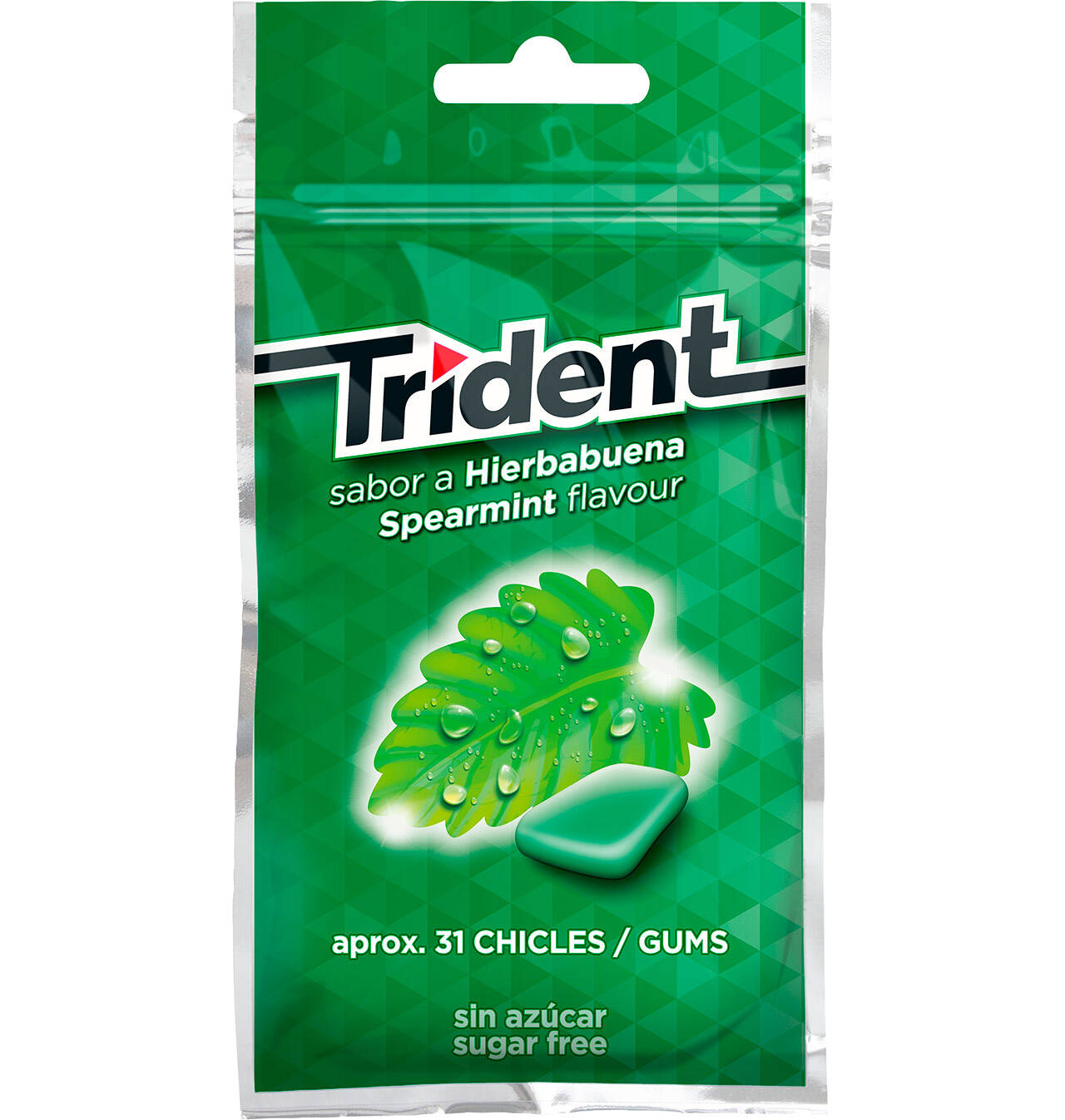 Comprar CHICLE TRIDENT HIERBABUENA 43 G | Caramelos y golosinas en ...
