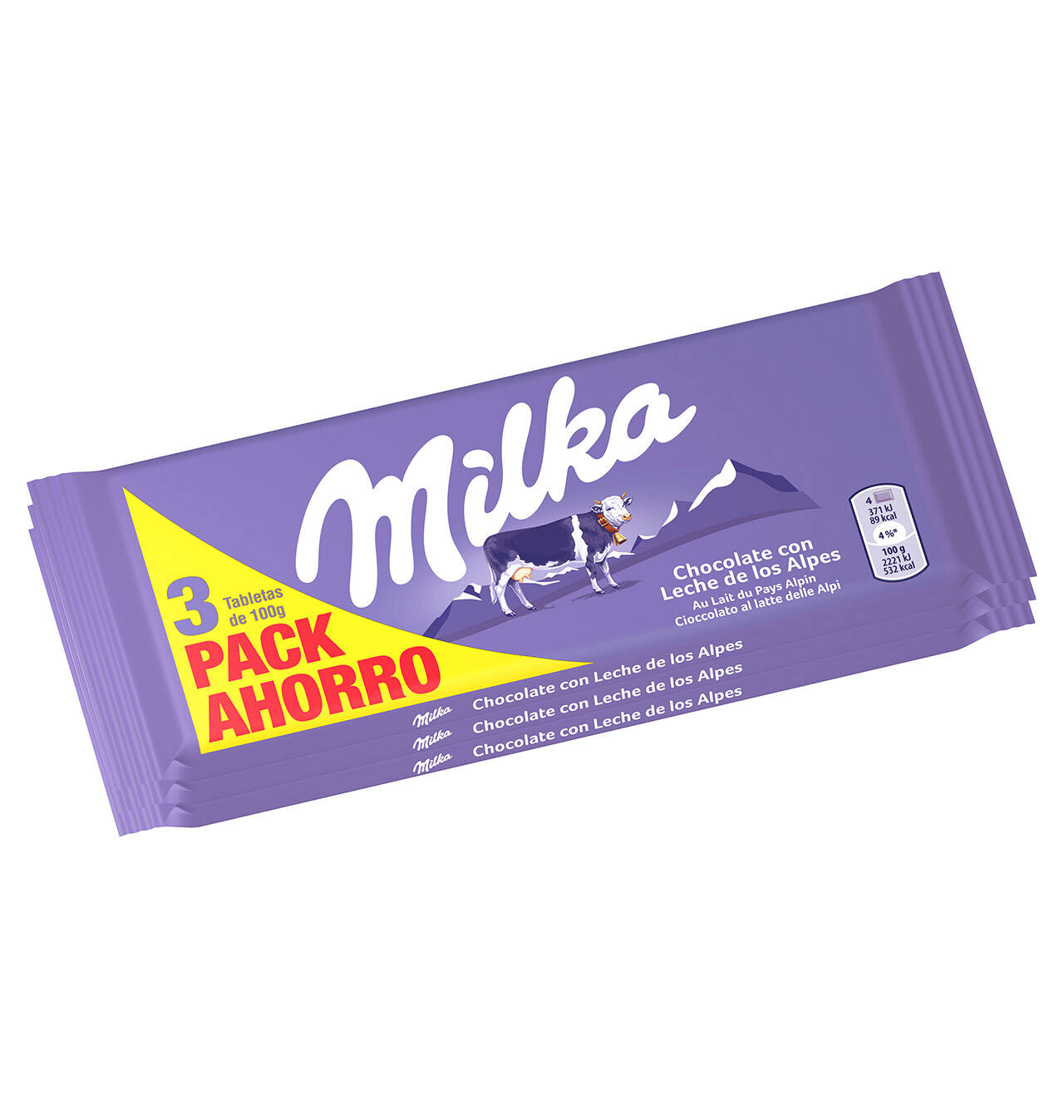 Comprar CHOCOLATE MILKA LECHE 3 UNIDADES X 90G | Chocolates y bombones ...