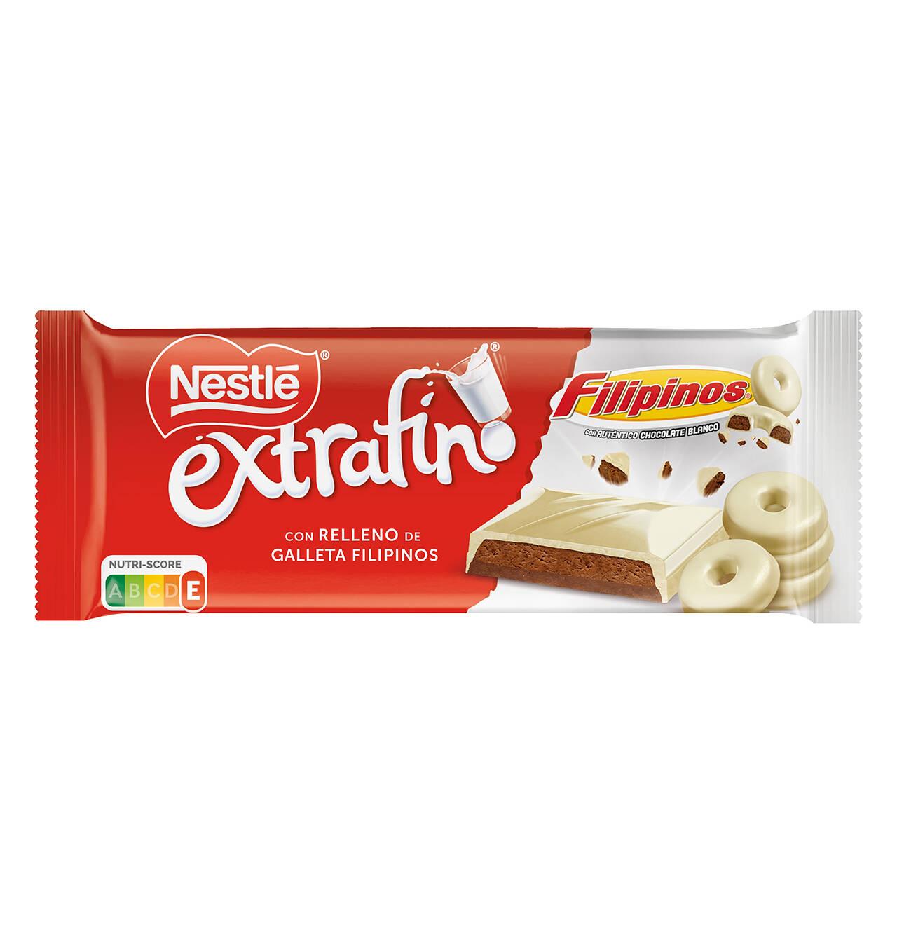 Comprar CHOCOLATE RELLENO NESTLÉ FILIPINOS BLANCO 84 G | Chocolates y ...