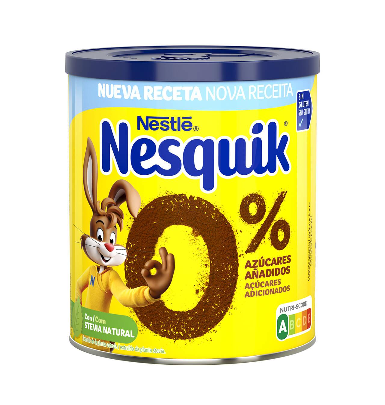 Comprar CACAO NESQUIK 0% AZUCAR 320 G | Cacao y cereales solubles en ...
