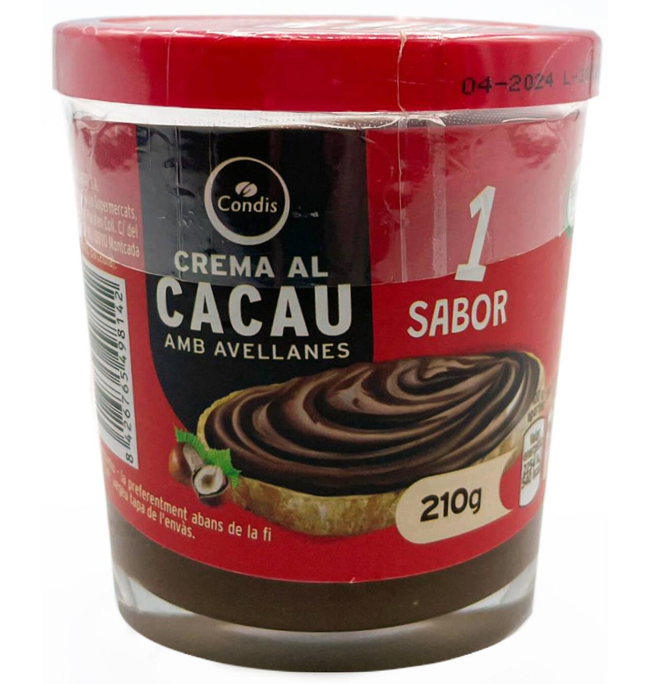 Comprar CREMA CACAO CONDIS 1 SABOR 210 G | Cacao y cereales solubles en ...