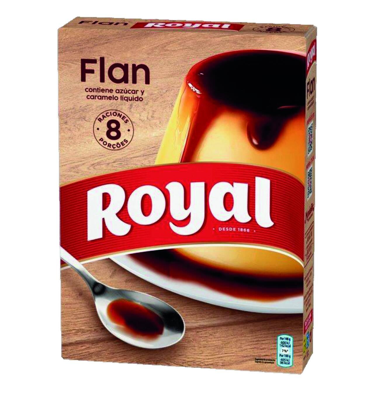 Comprar FLAN ROYAL CON CARAMELO LÍQUIDO 130 G | Postres y decoración en ...