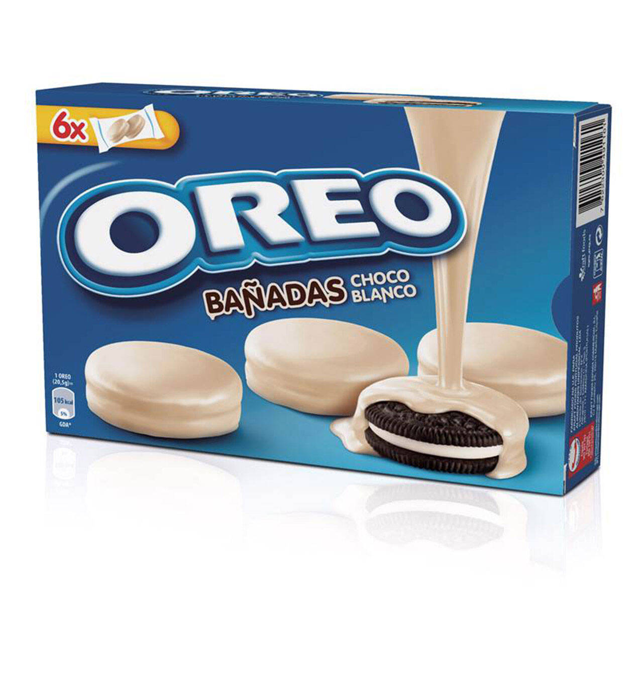 Comprar GALLETAS OREO BAÑADAS CHOCOLATE BLANCO 246 G | Galletas en ...