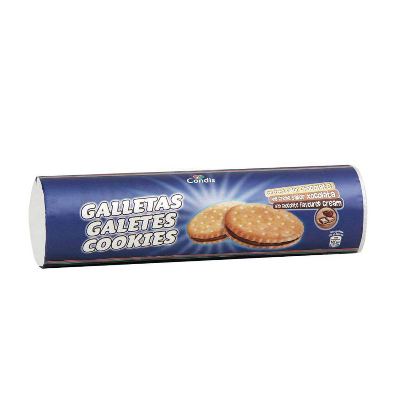 Comprar GALLETAS CONDIS CON CREMA CHOCOLATE 500 G | Galletas en Condisline