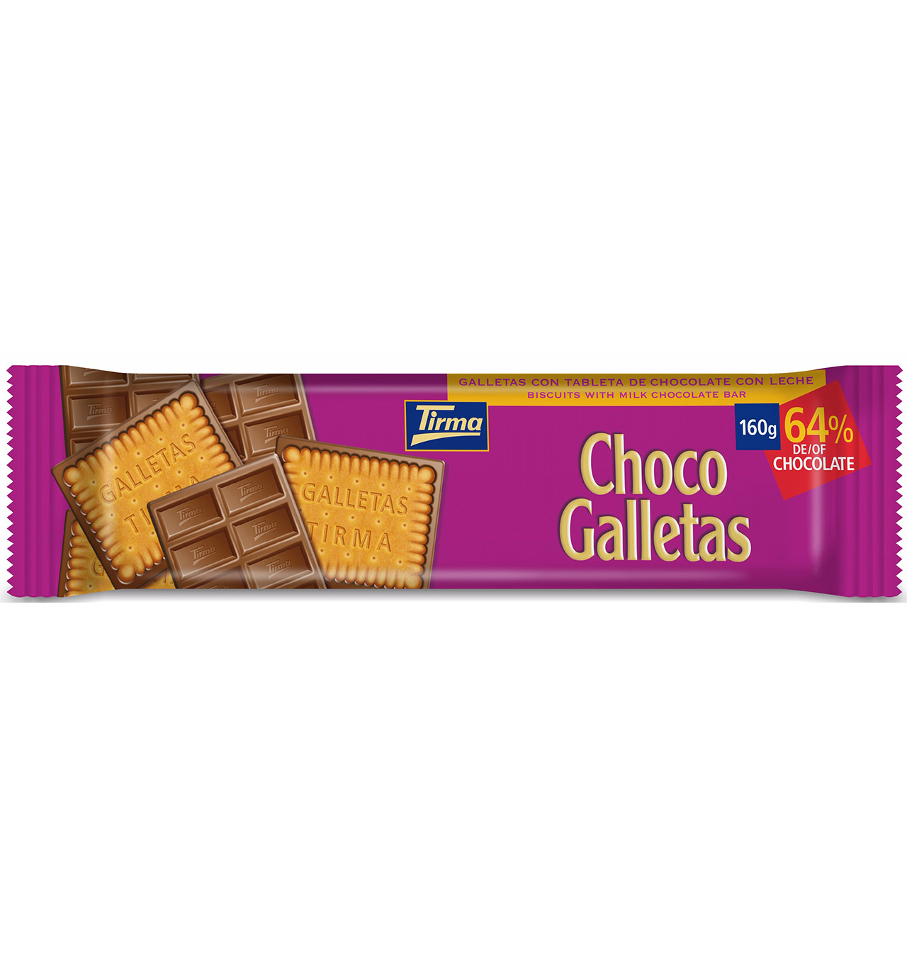 Comprar CHOCO GALLETA TIRMA LECHE 160 G | CHOCO GALLETA TIRMA LECHE 160 ...