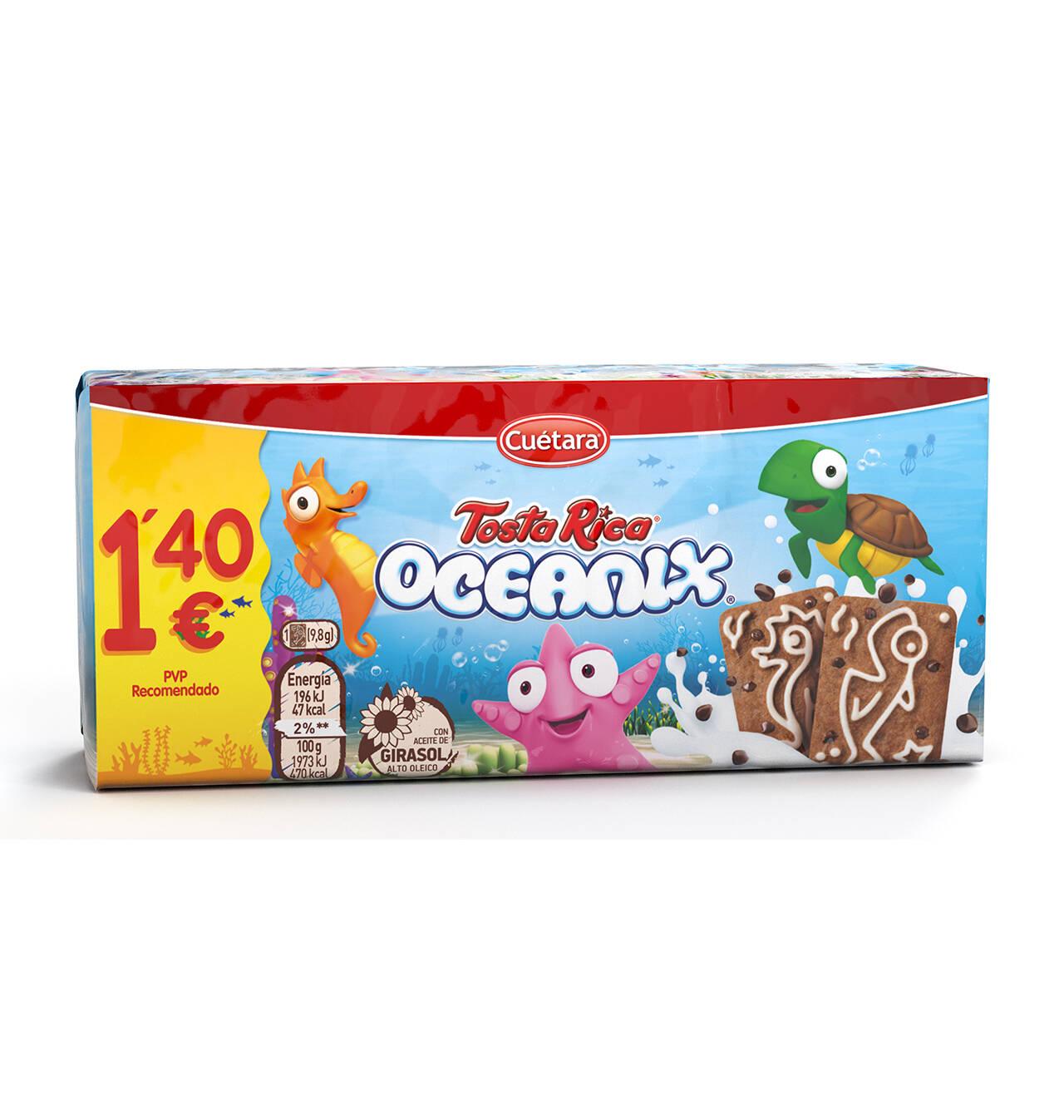 Comprar GALLETAS TOSTA RICA OCEANIX 1.40€ 160 G | Galletas en Condisline