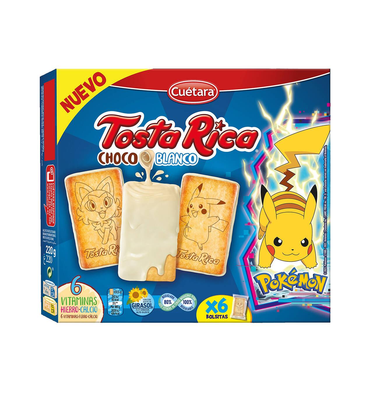 Comprar GALLETAS TOSTA RICA CHOCO BLANCO 220 G | Galletas en Condisline