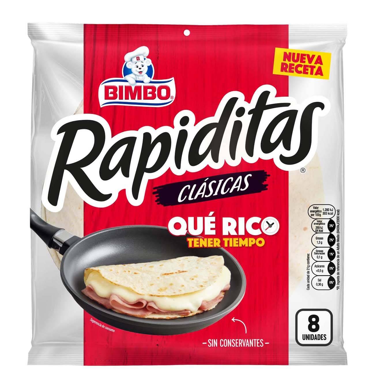 Comprar RAPIDITAS BIMBO CLÁSICAS MINI 168 G | RAPIDITAS BIMBO CLÁSICAS ...