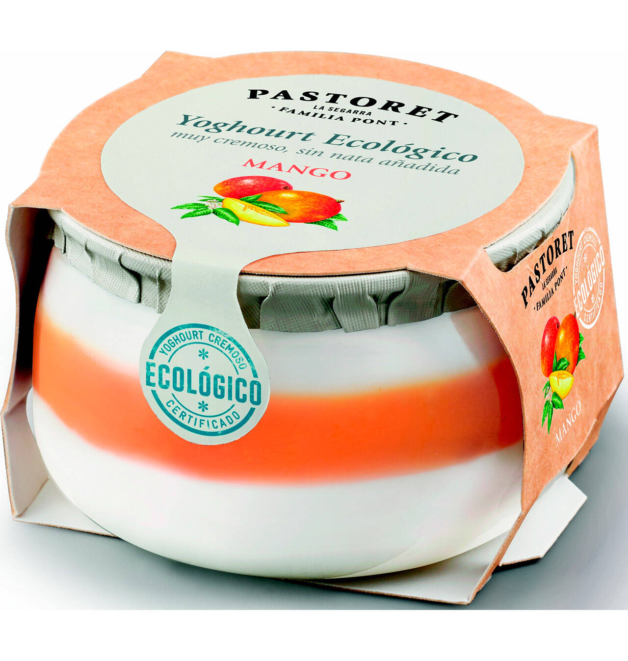 Comprar YOGUR PASTORET MANGO ECOLÓGICO 135 G | Yogures en Condisline