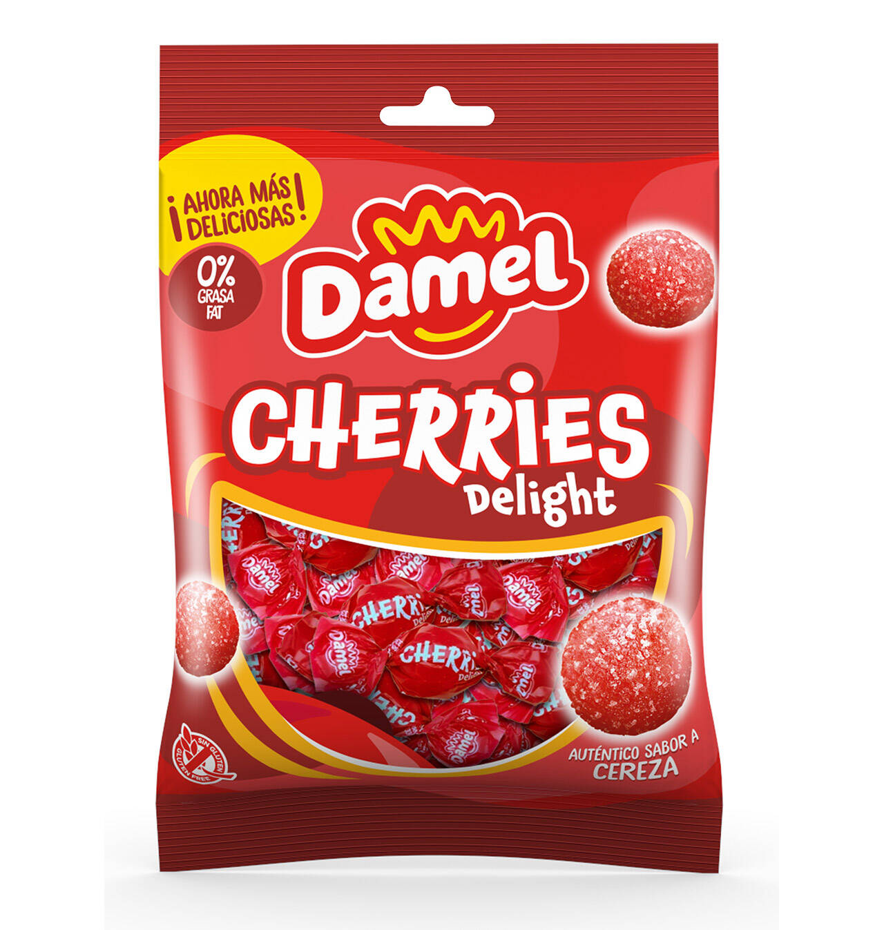 Comprar CHERRIES DAMEL DELIGHT 100 G | Caramelos y golosinas en Condisline