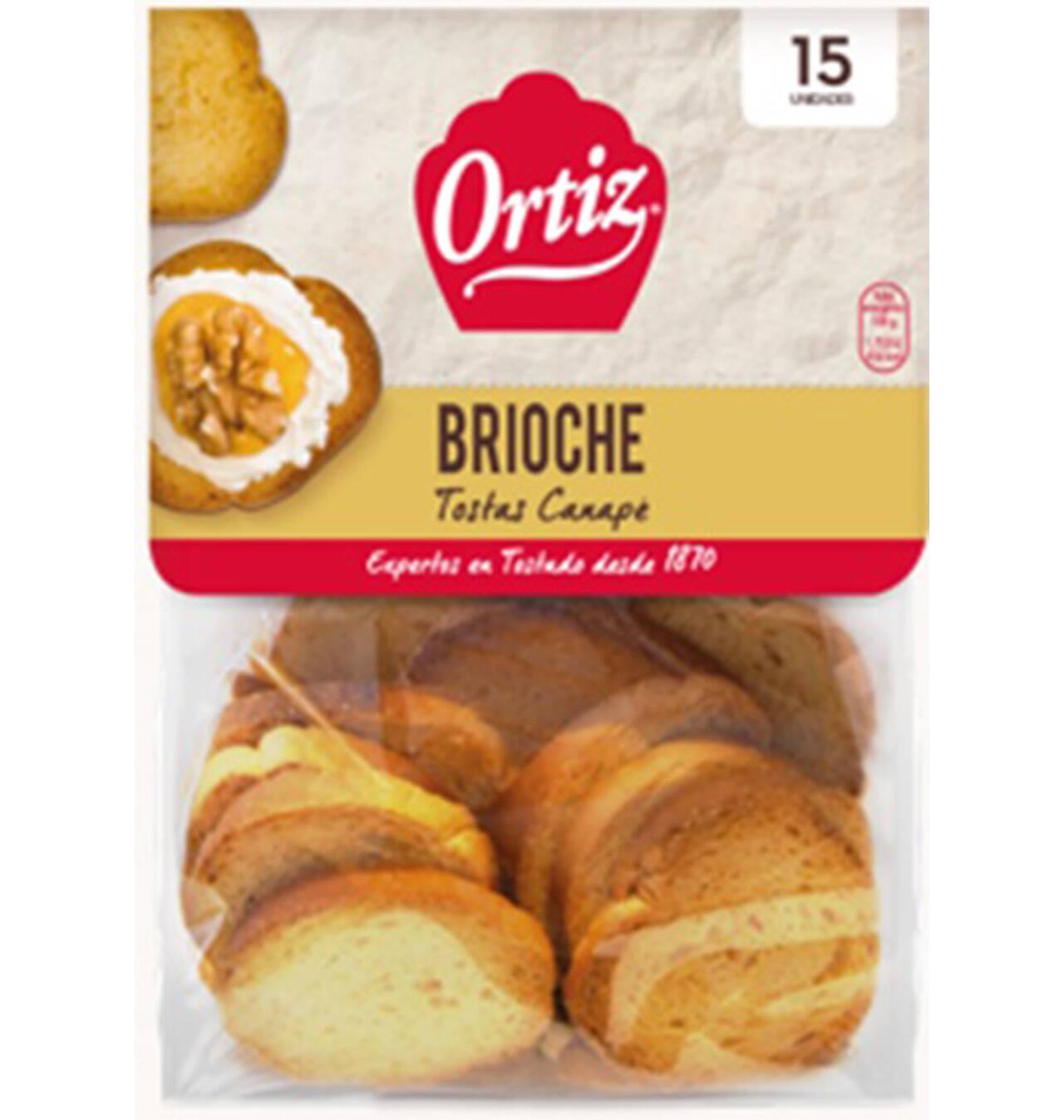 Comprar MINI TOSTAS ORTIZ BRIOCHE 85 G | MINI TOSTAS ORTIZ BRIOCHE 85 G ...