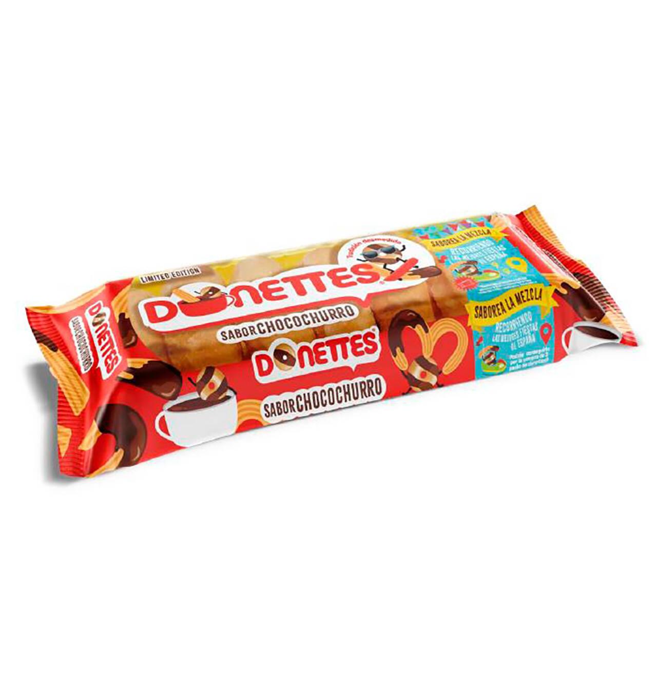 Comprar DONETTES CHOCOCHURRO 8 UNIDADES 140 G | DONETTES CHOCOCHURRO 8 ...