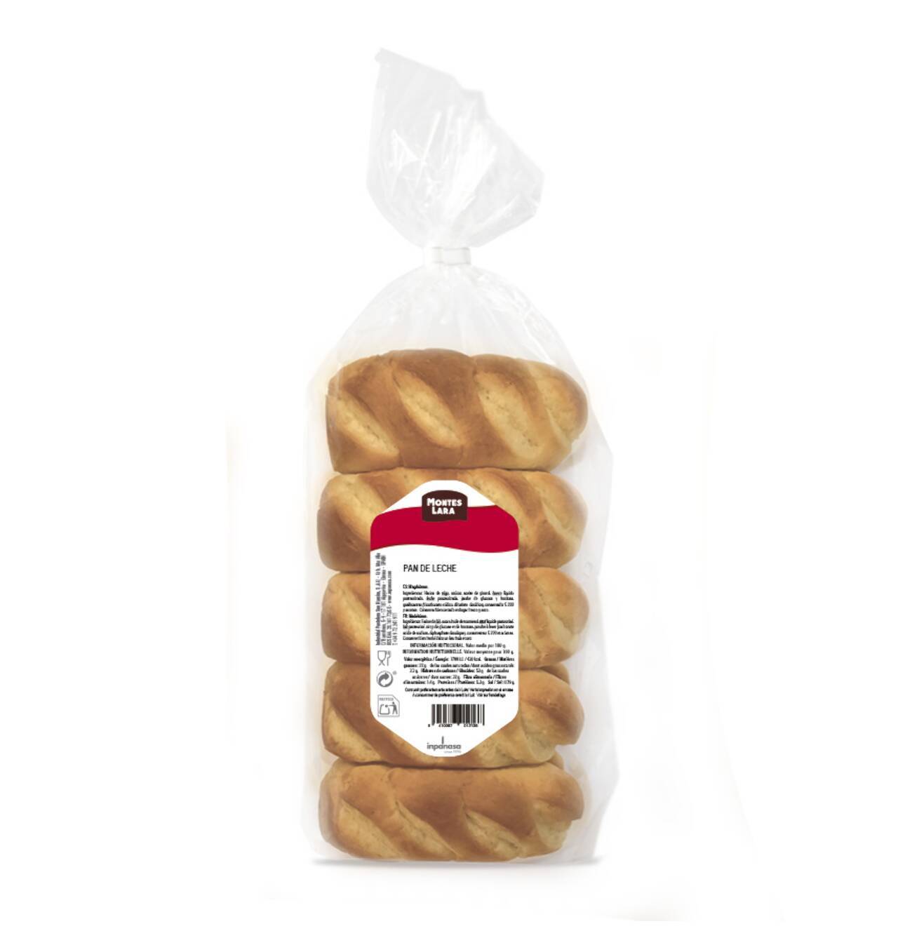 Comprar PAN DE LECHE MONTES LARA 10 UNIDADES 350 G | Pastelería y ...