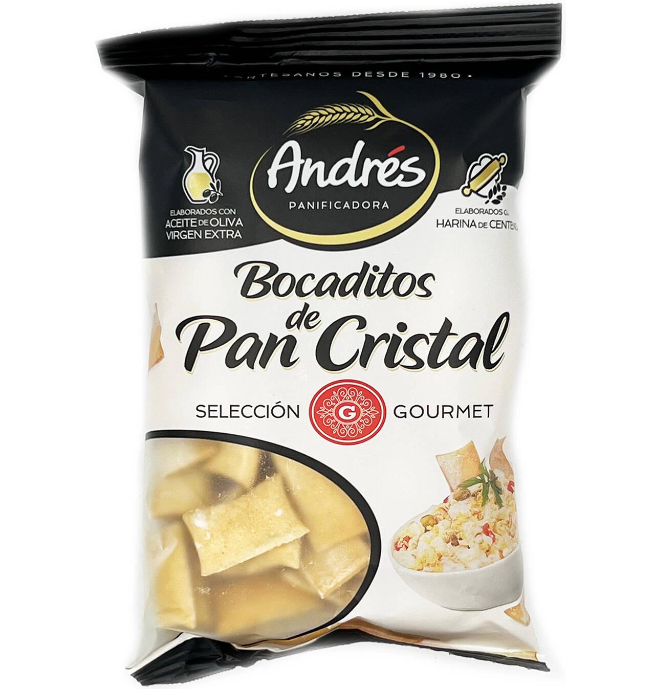 Comprar BOCADITOS ANDRES PAN DE CRISTAL 140 G | BOCADITOS ANDRES PAN DE ...