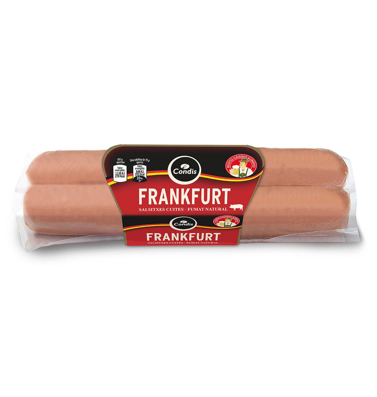 Comprar FRANKFURT CONDIS 300 G | Charcutería en Condisline