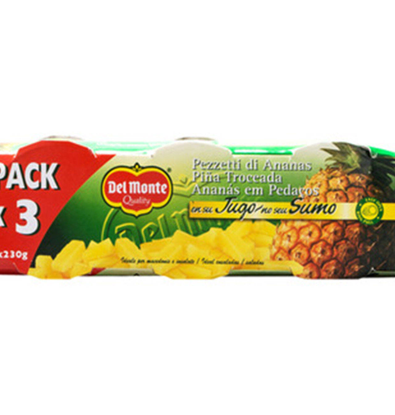 Comprar PIÑA DEL MONTE TROCEADA 3 UNIDADES X 227 G | PIÑA DEL MONTE ...