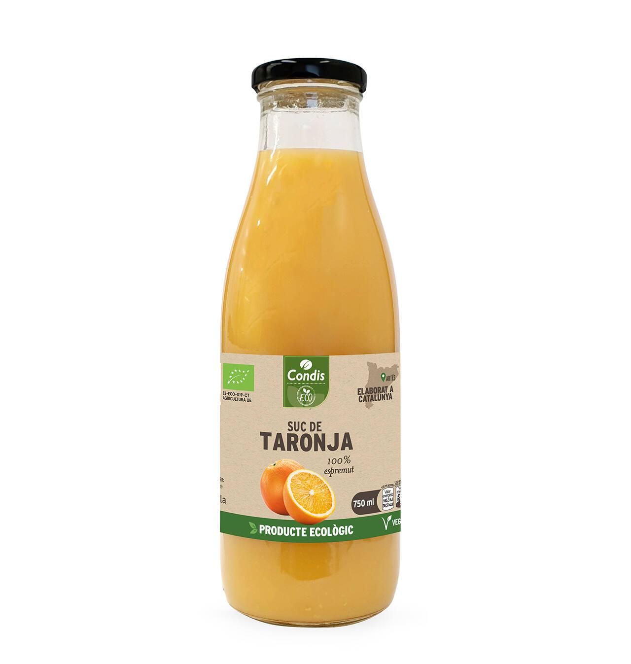 Comprar ZUMO CONDIS NARANJA ECO 750 ML | Zumos y cafés en Condisline