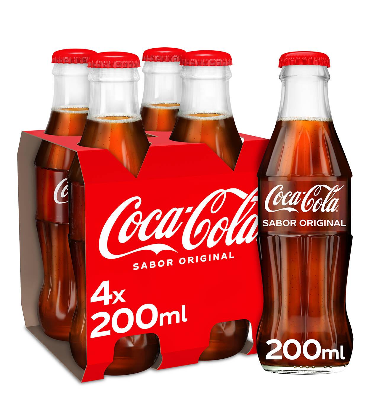 Comprar REFRESCO COCA-COLA BOTELLA 20 CL 4 UNIDADES | Refrescos en ...
