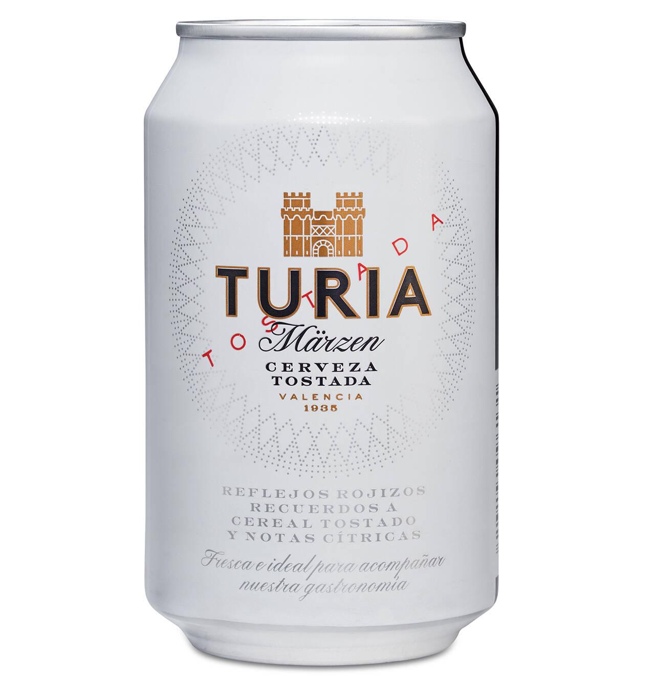 Comprar CERVEZA TURIA LATA 33 CL | Cervezas en Condisline