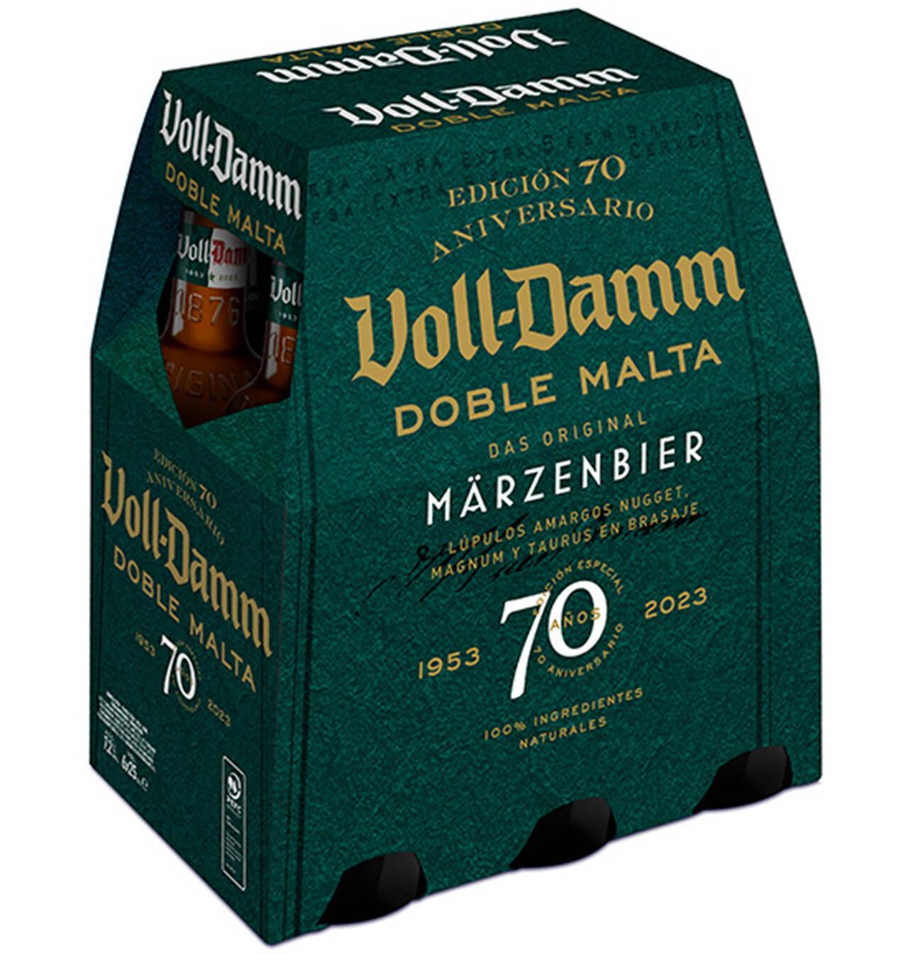 Comprar CERVEZA VOLL DAMM 25 CL. PACK 6 UNIDAD | Cervezas en Condisline