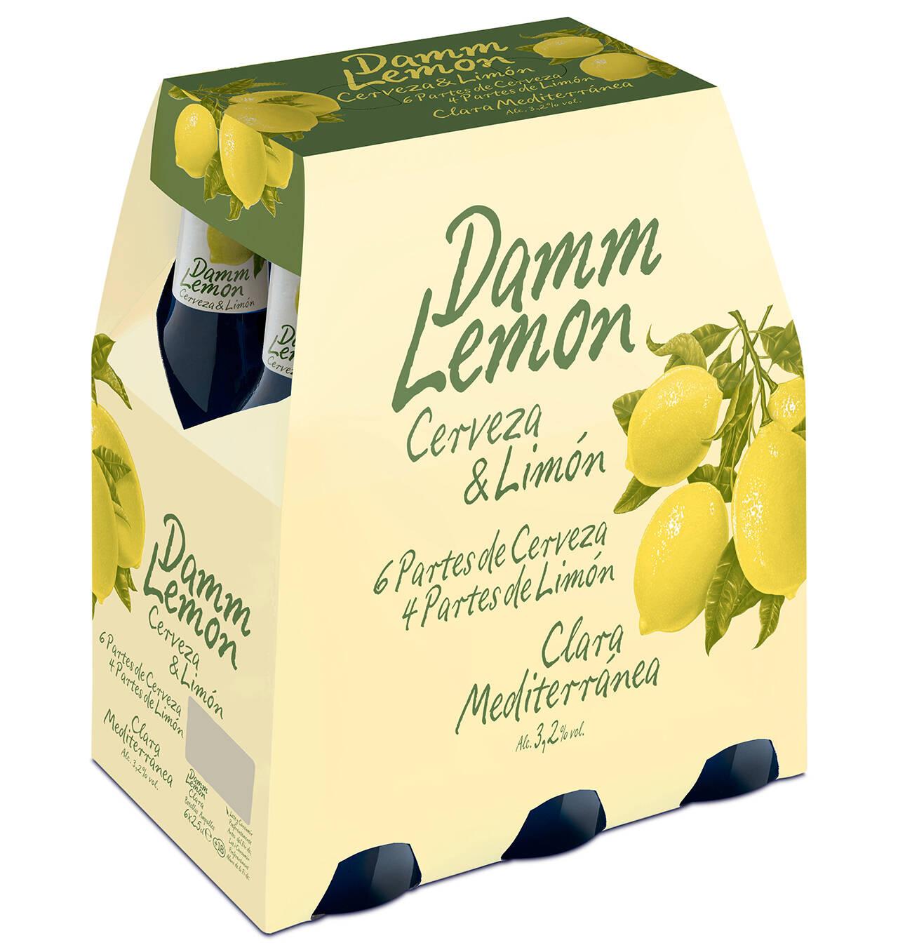 Comprar CERVEZA DAMM LEMON 25 CL. P 6 UNIDADES | Cervezas en Condisline