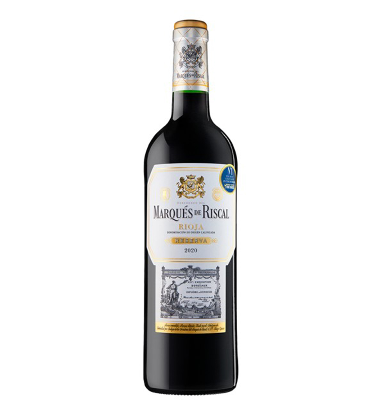 Comprar VINO RIOJA MARQUÉS DE RISCAL RESERVA 75 CL | Vinos tintos en ...
