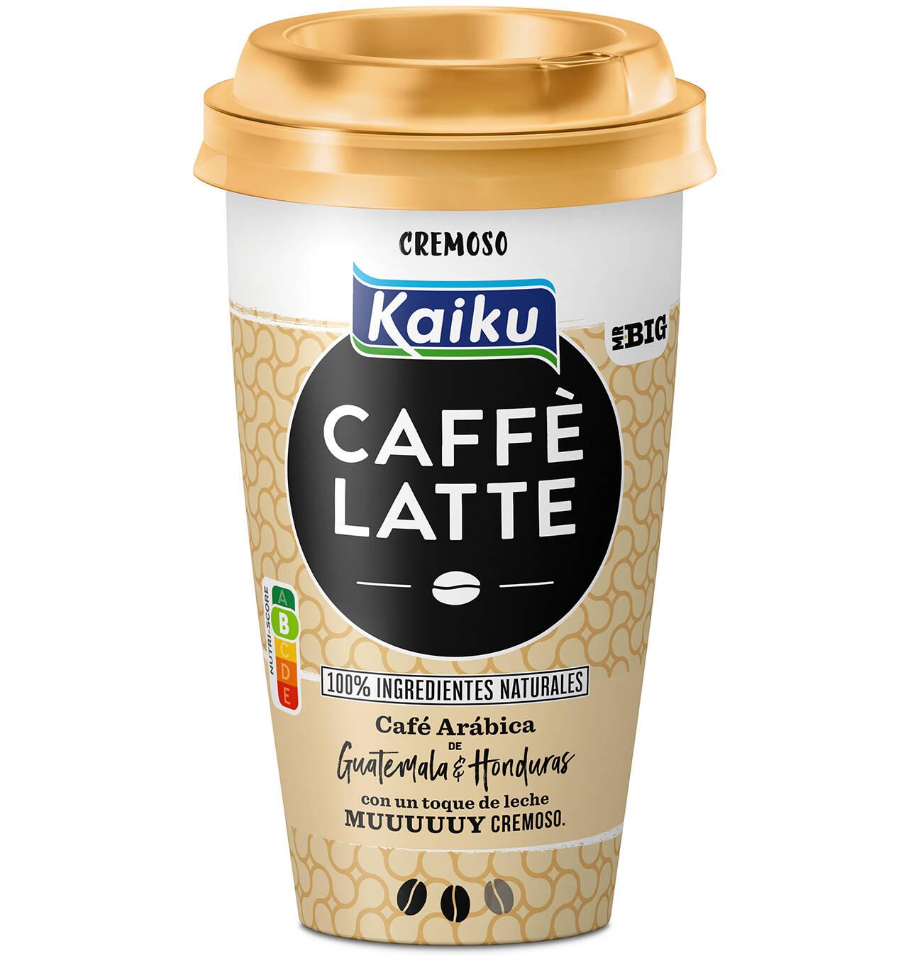Comprar CAFFE LATTE KAIKU CREMOSO BIG 370 ML | Zumos y cafés en Condisline