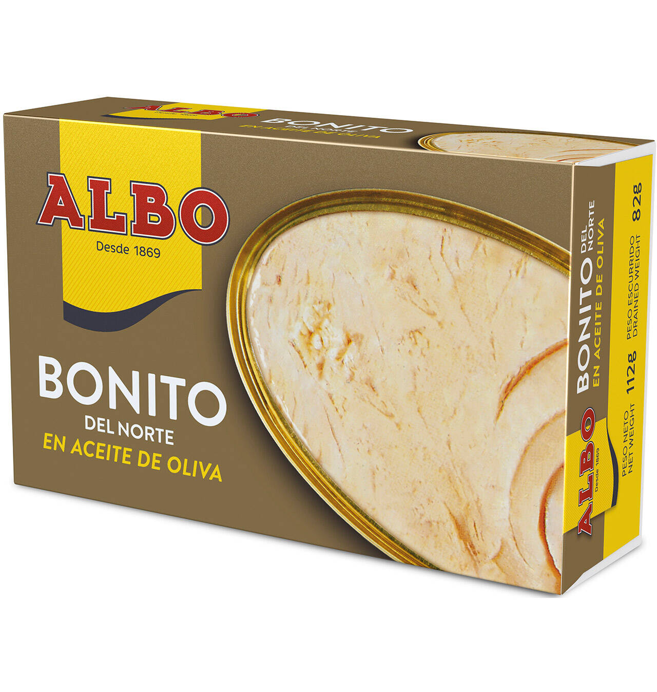Comprar BONITO ALBO ACEITE OLIVA 82 G | Conservas de pescado y marisco ...